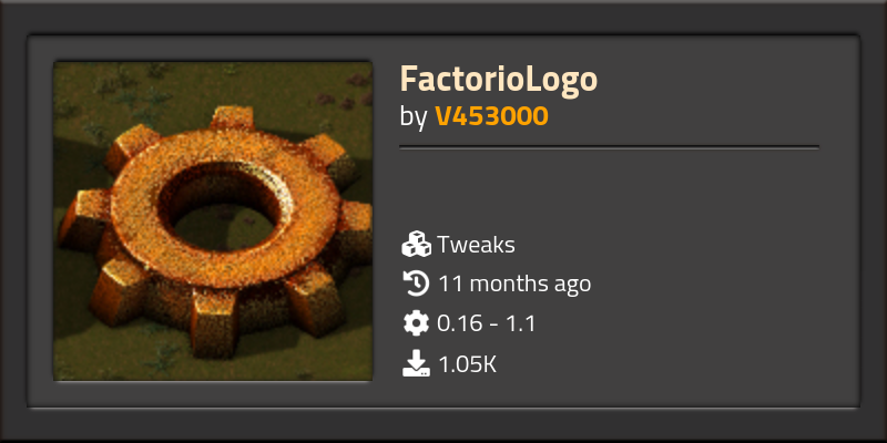 Factorio Logo