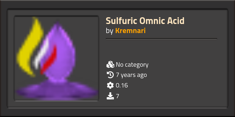 Sulfuric Mod