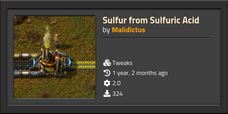 Sulfuric Mod